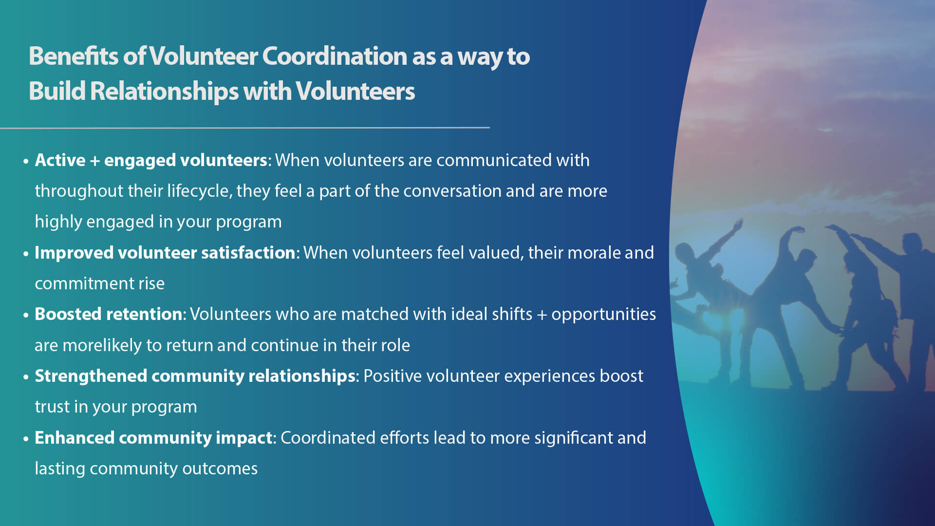 Building Relationships through Volunteer Coordination Webinar